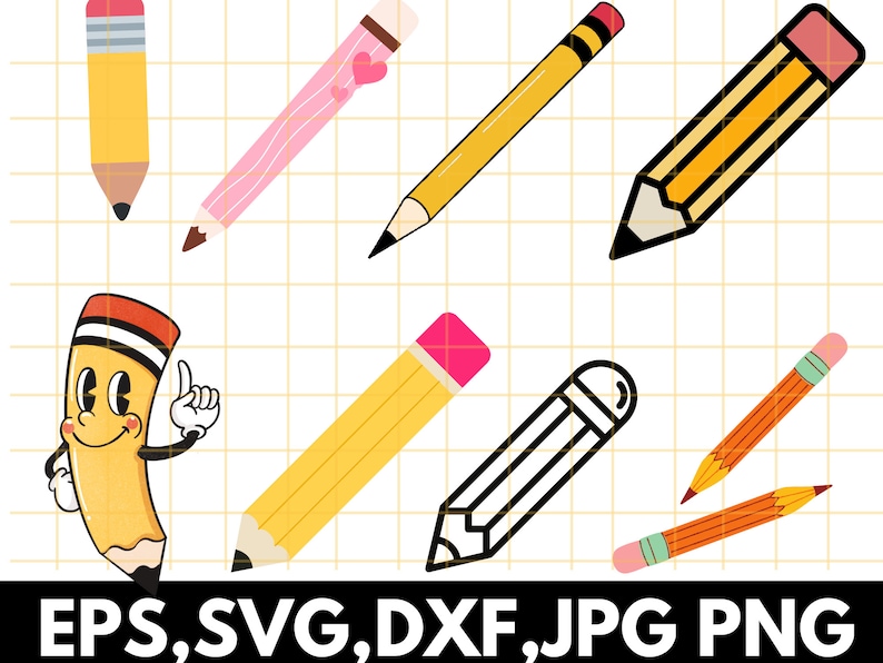 Lápiz Svg Lápiz Png Vector Lápiz Escuela Lápiz Svg Escuela Svg Lápiz ...