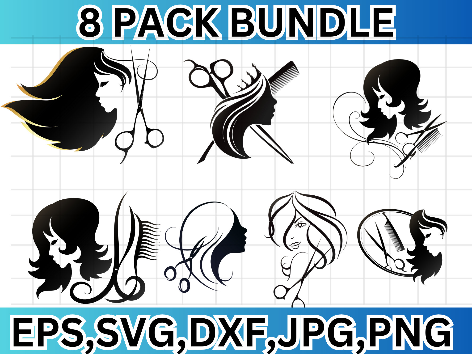 Hair Stylist SVG Hair Dresser Svg Hairdresser Png Hair Salon Svg ...