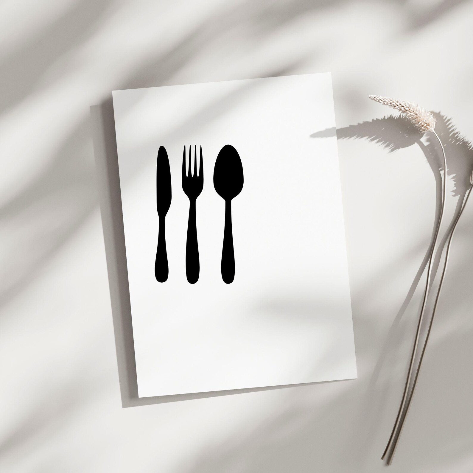 Cutlery SVG\ SVG Files for Cricut\ Kitchen Svg\ Food Svg\ Dining ...