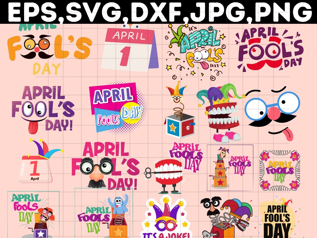 April Fool SVG BUNDLE\ April Fool Svg\ April Fool Day Svg\ April Fool ...