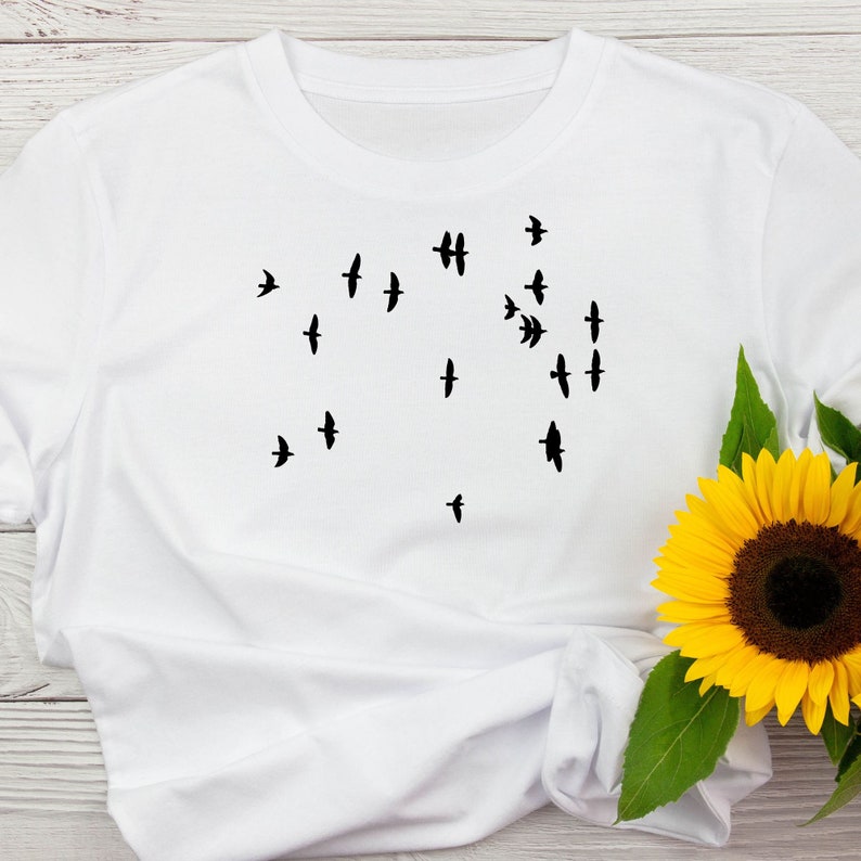 Flying Birds SVG Bundle Flying Bird Svg Flock of Flying - Etsy