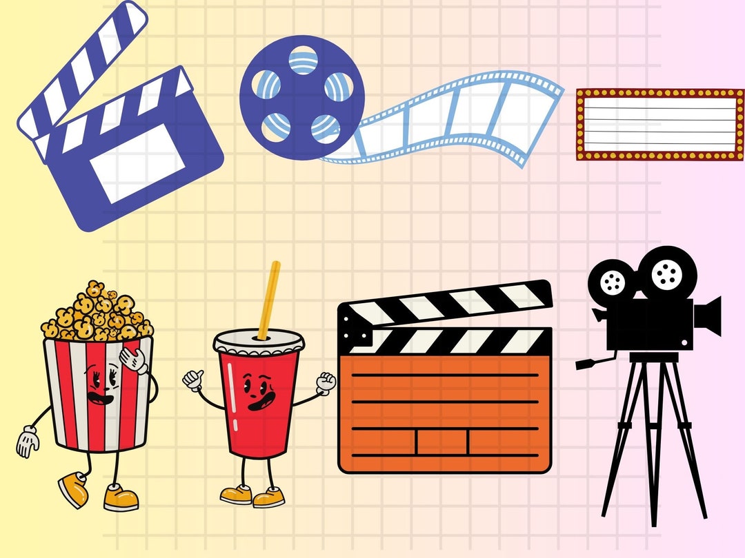 Film SVG\ Movie Svg\cinema Svg\ Split Cinema\ Movie Night SVG\ Film ...