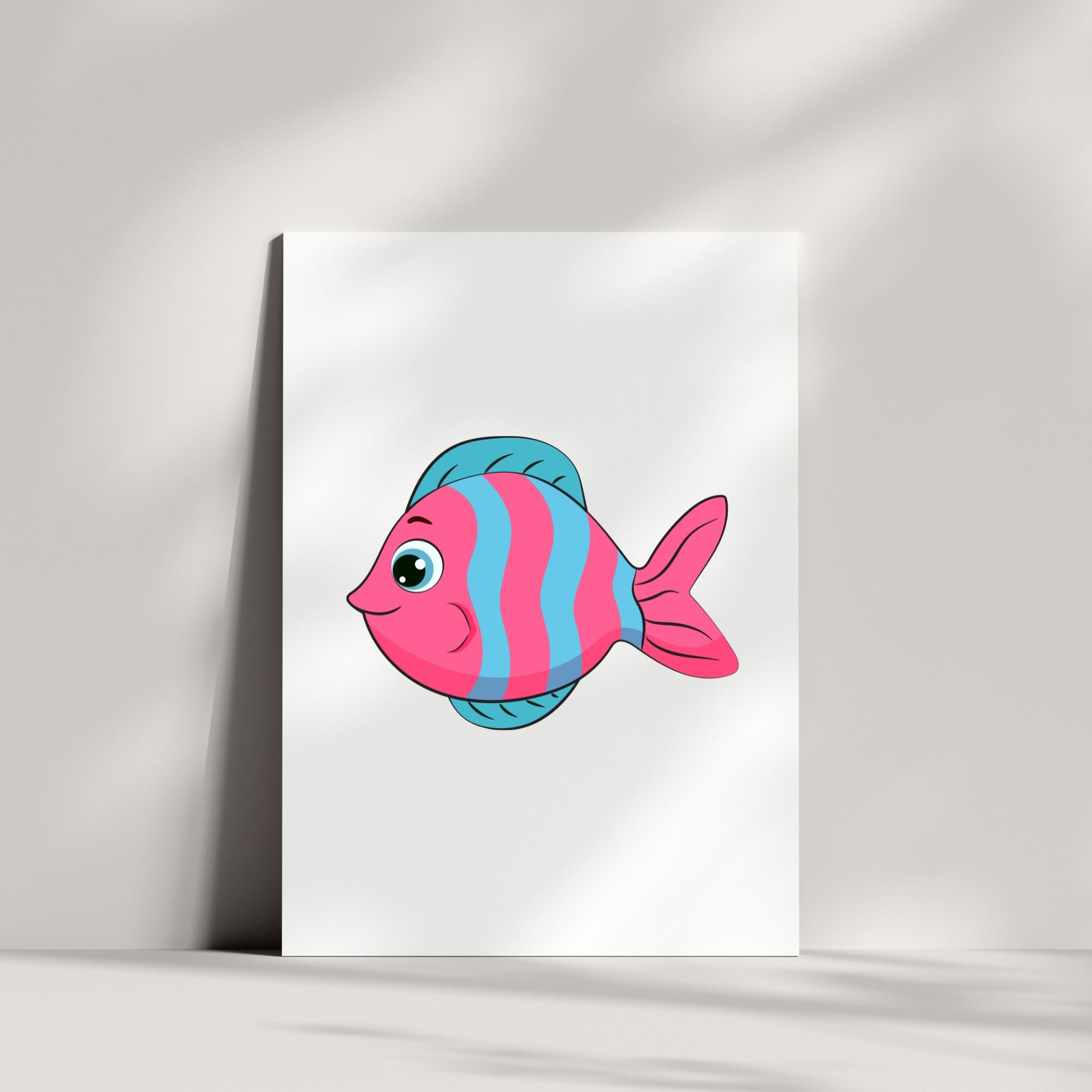 Cartoon Fish Svg\ Fish Svg\ Sea Clipart\ Fishing Clipart\ Ocean Clipart ...