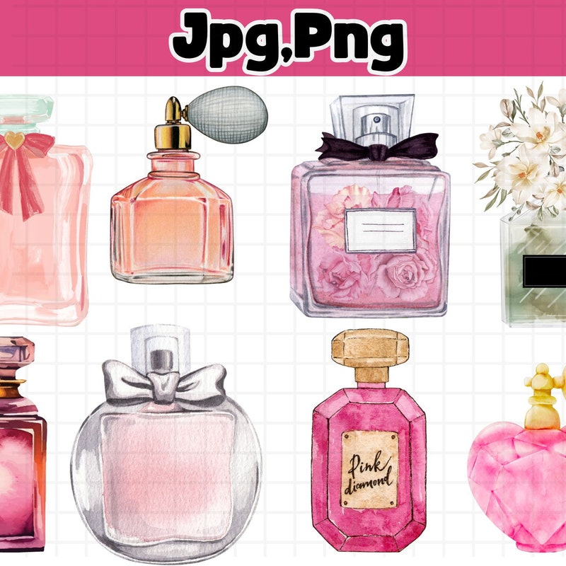 Perfume Bottle Whimsical - Etsy UK