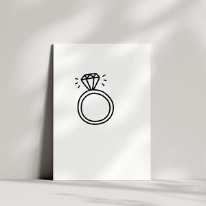 Marriage Rings Svg Bundle\ Ring Svg\ Wedding Svg\ Clipart\ Silhouette ...
