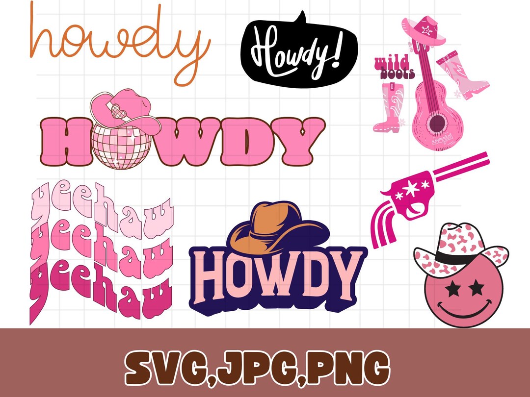 Howdy SVG\ Distressed Aztec Howdy\ PNG Digital Download\ Western Png ...