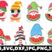 Watermelon Gnome Clipart\ Summer Gnomes Clipart\ Summer Fruit Clipart ...