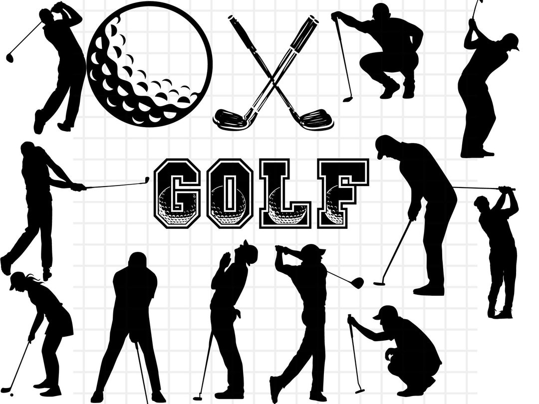 Golf Svg Bundle\ Golf Monogram Svg\ Split Monogram Svg\ Golf Name Frame ...