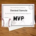 Editable Baseball Award Certificate Bundle\ Team Party Canva Template ...