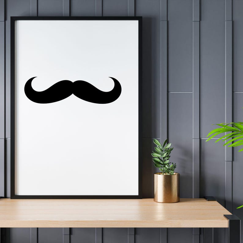 Moustache Svg\ Svg Files\ Svg Files for Cricut\ Svg Cricut\ Svg Images ...