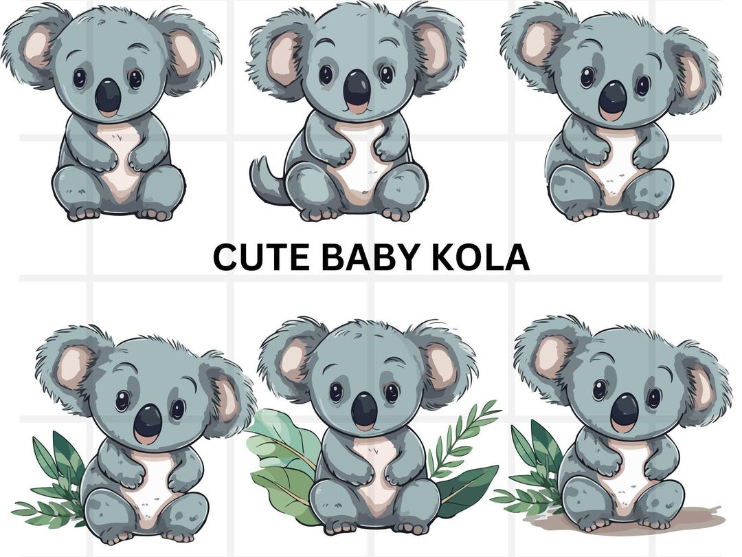 Cute Koala Svg\ Koala Bear Svg\ Cool Koalas Wearing Sunglasses Cut File ...