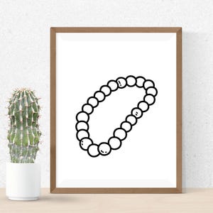 Pearl Necklace Svg\ Pearl Necklace Cricut\ Pearl Necklace Svg\ Bundle ...
