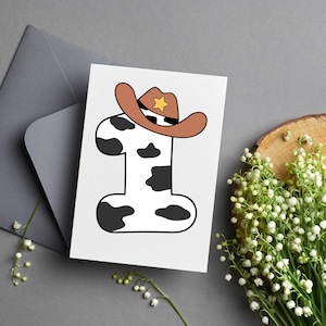 Cow Number Birthday Svg\ 1st Birthday Svg\ Cow Print Svg\ Birthday Girl ...