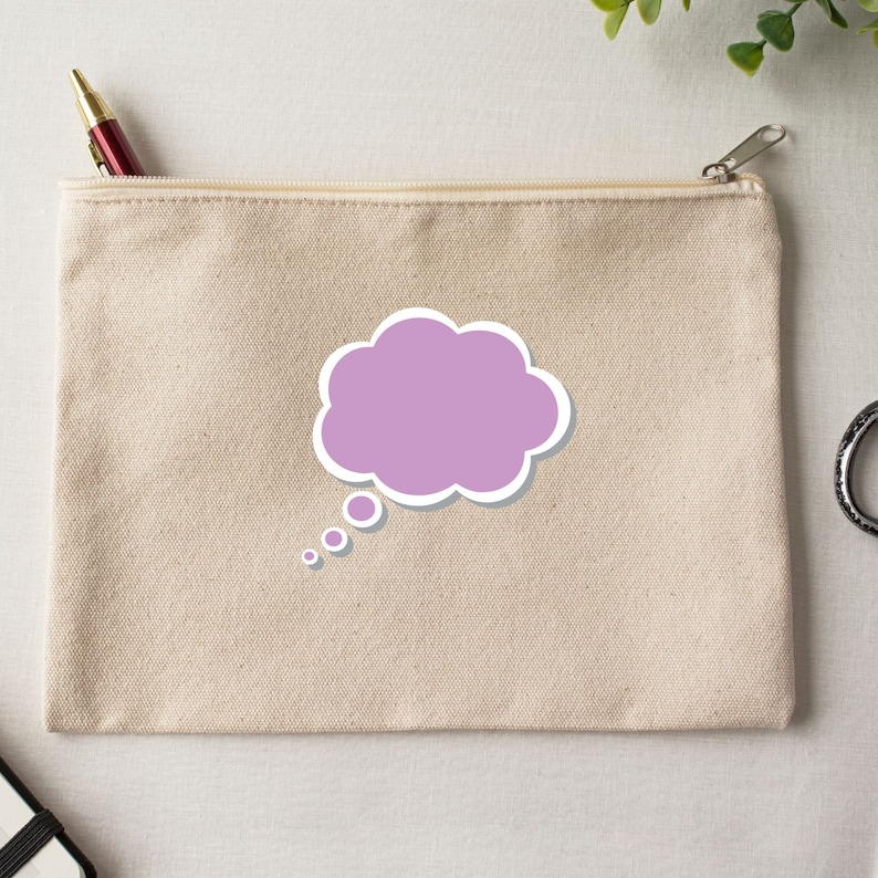 Thinking Bubble SVG Bundle\ Svg Files for Cricut\ Cartoon Svg\ Bubble ...