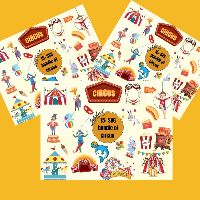 Carnival Svg Circus Svg Bundle Mega Carnival Svg Bundle Carnival Png ...