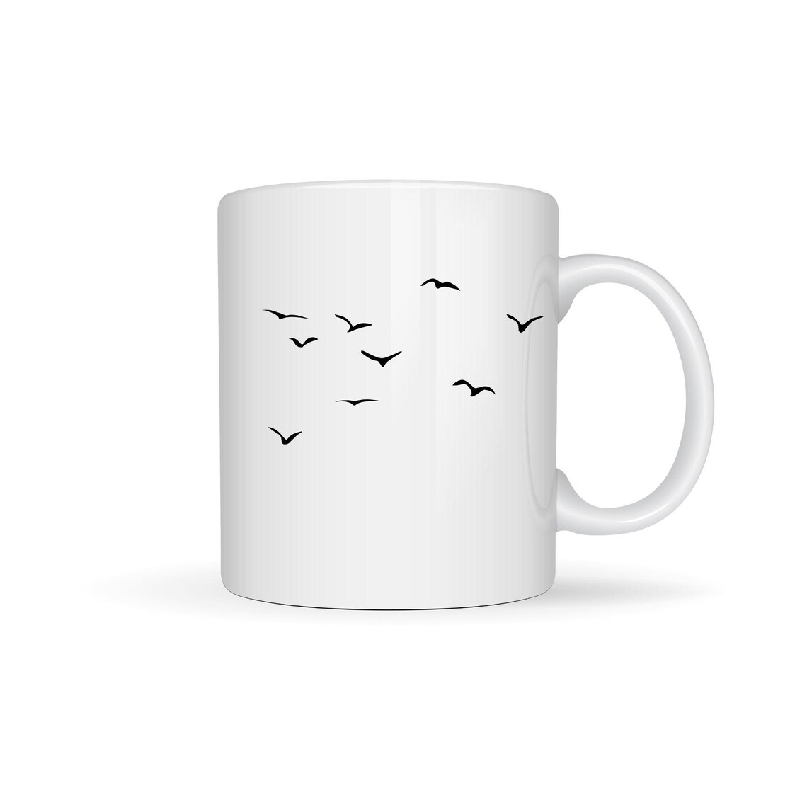 Flying Crow Silhouettes\ Flying Crows SVG\ Flying Crow SVG Bundle ...