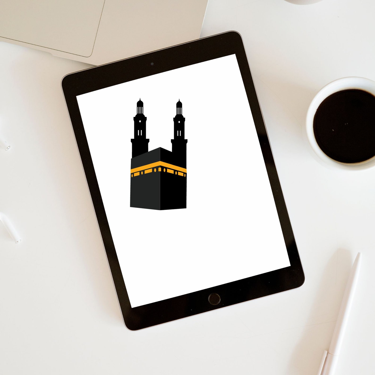 Kaaba Svg\ Mecca Svg\ Islamic Svg\ Kaba Cutting Image\ Masjid Al-haram ...