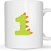 Dinosaur Numbers SVG\ Cricut Cut Files\ Layered Files\ Silhouette Files ...