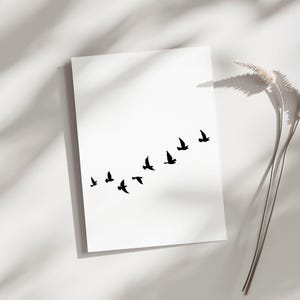 Flying Crow Silhouettes\ Flying Crows SVG\ Flying Crow SVG Bundle ...