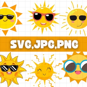 Sun SVG\ Sun Svg for Cricut\ Sun Clipart\ Sun Cut File\ Sun Svg Bundle ...
