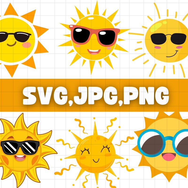 Sun Svg - Etsy