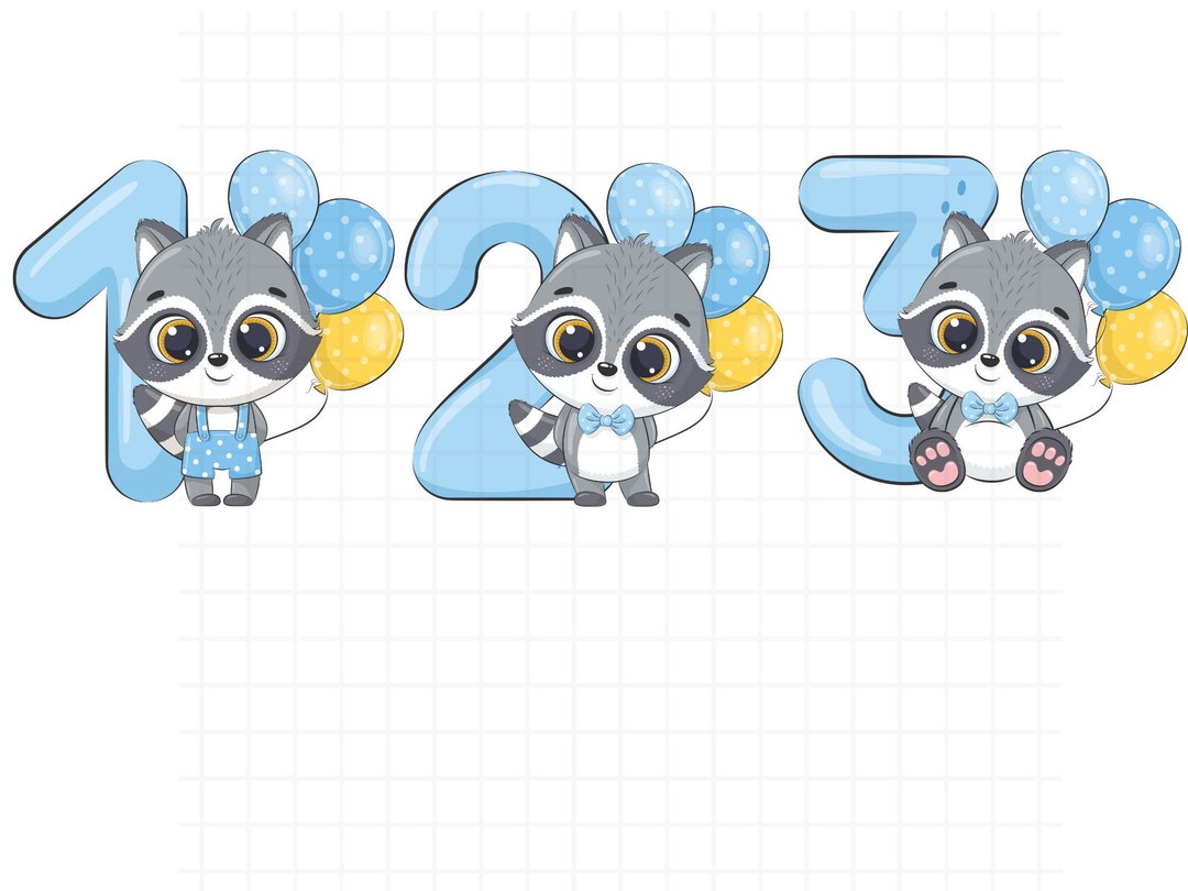 Fox Birthday Clipart\ Cute Fox Happy Birthday PNG Bundle\ Fox Baby ...