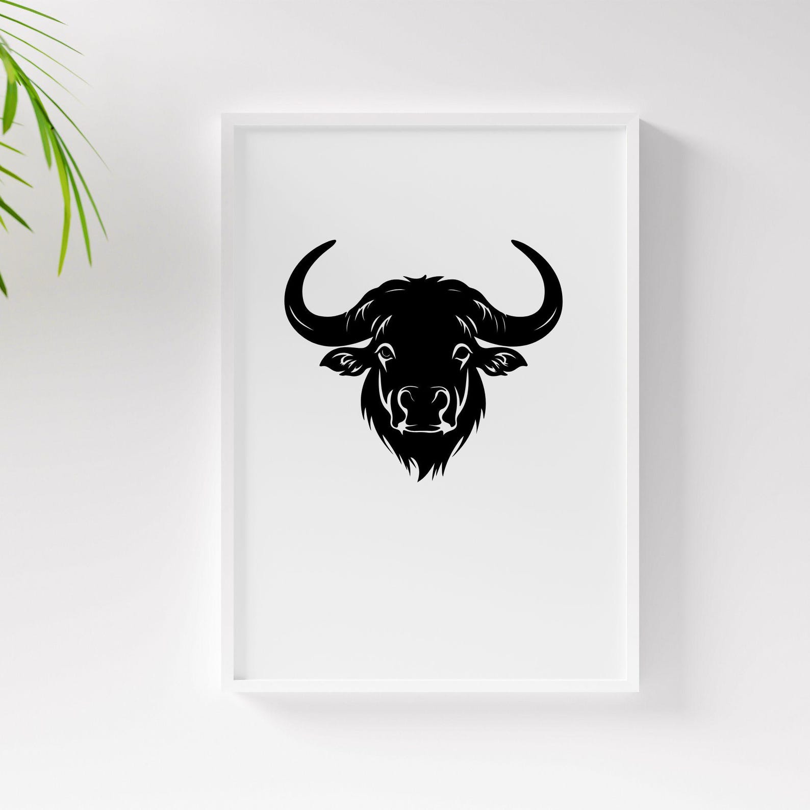Cape Buffalo Head Design\ Svg Png\ Vector Graphic Cut File Laser Clip ...