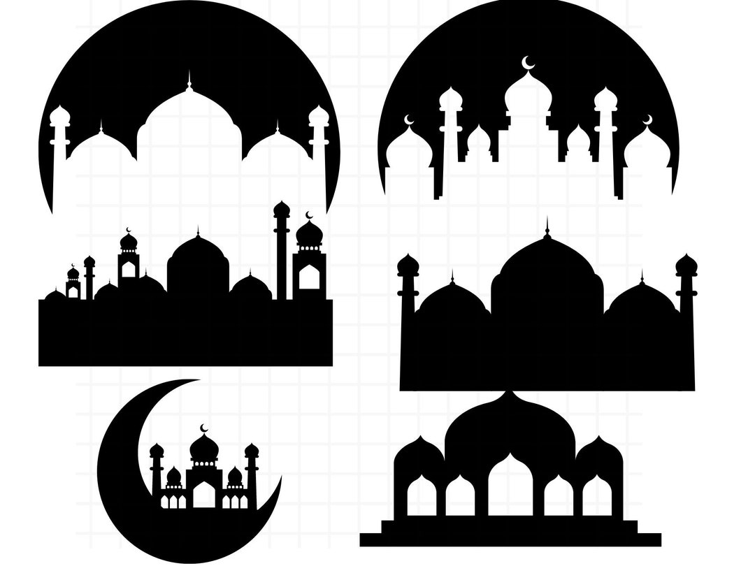 Mosque SVG\ Mosque PNG\ Mosque Clipart\ Mosque Cut File\ Islamic Png ...