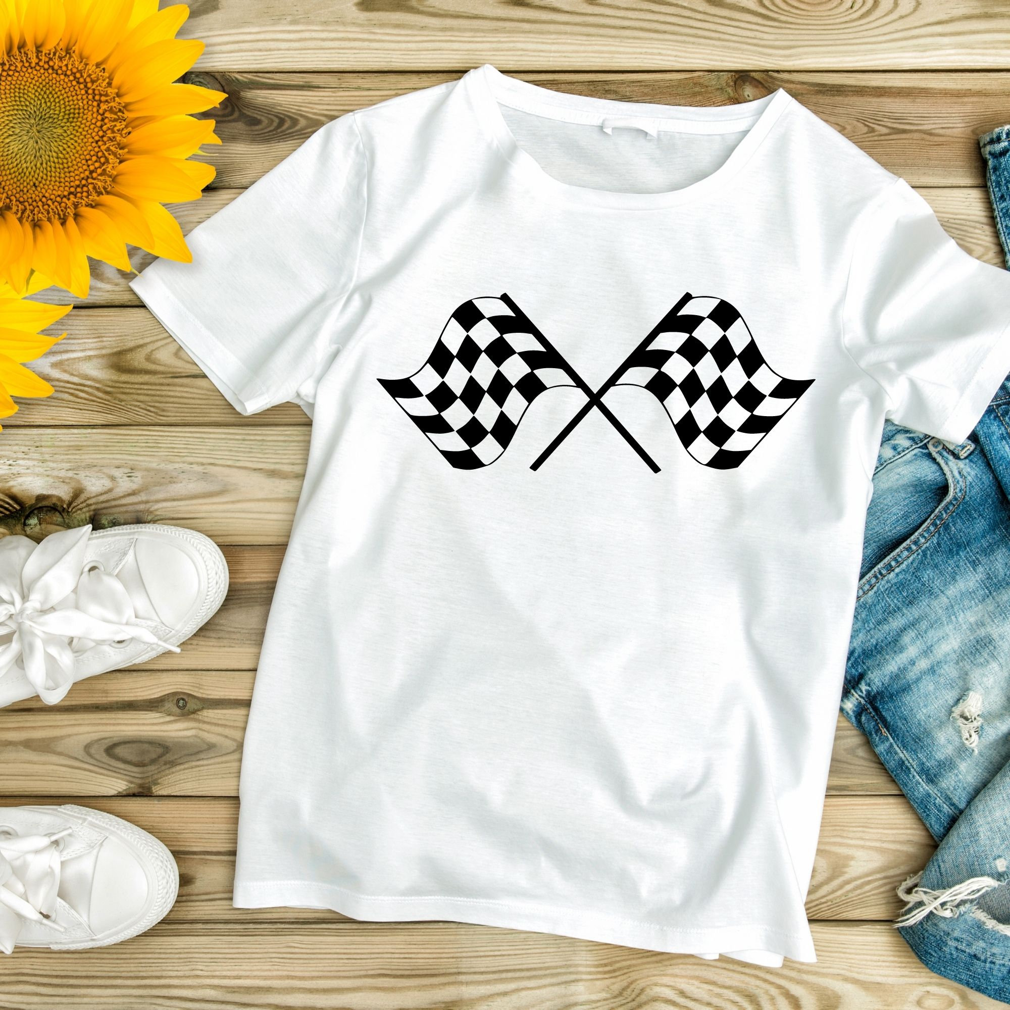 Racing Flag SVG Race Flag SVG layered PNG Dxf Eps Format Cricut ...