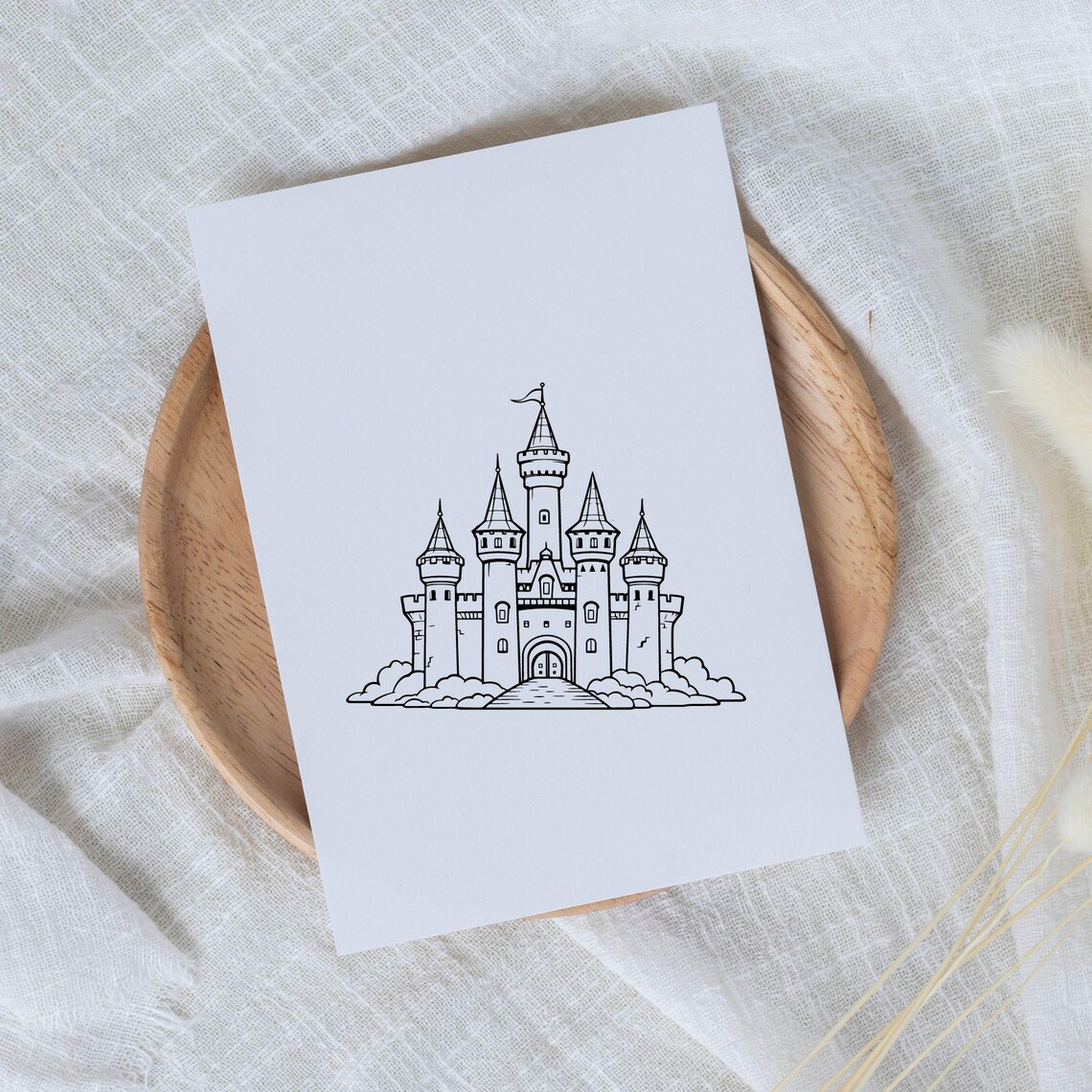 Castle Svg\ Castle Svg Bundle\ Castle Clipart\ Princess Svg\ Magic ...