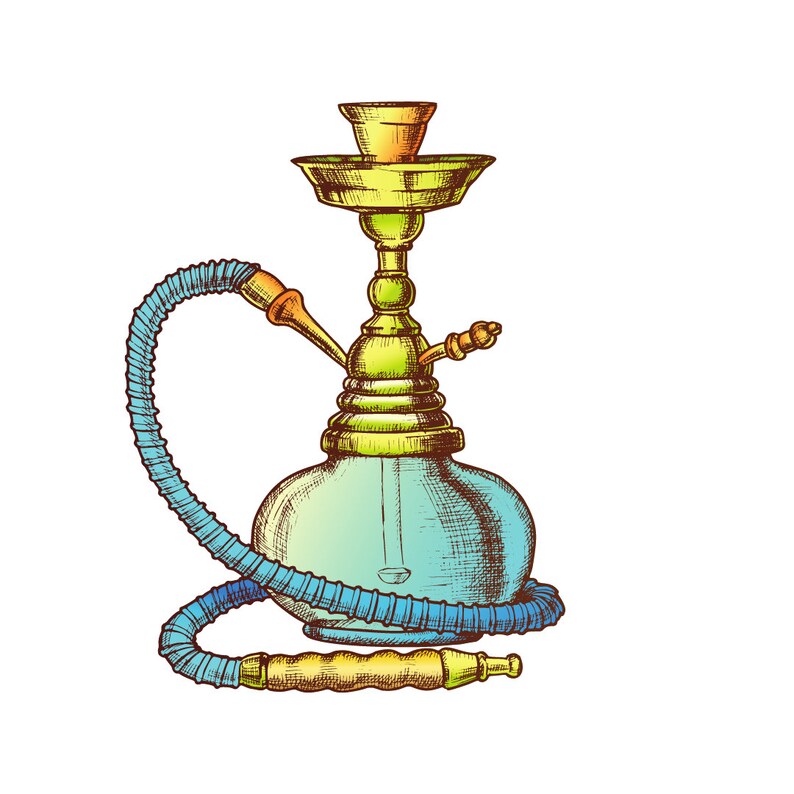 Hookah Svg Bundle Shisha Svg Bundle Smoke Hookah Svg Hookah Vector ...