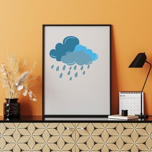 Rain SVG Bundle\ Svg Files for Cricut\ Raining Svg\ Rainy Weather SVG ...