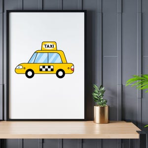 Taxi Svg\ Taxi Cricut\taxi Png\ Taxi Vector Clipart\ Taxi Silhouette ...