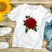 Rose SVG Bundle\ Rose Svg\ Flower Svg\ Roses Template Svg\ Half Rose ...
