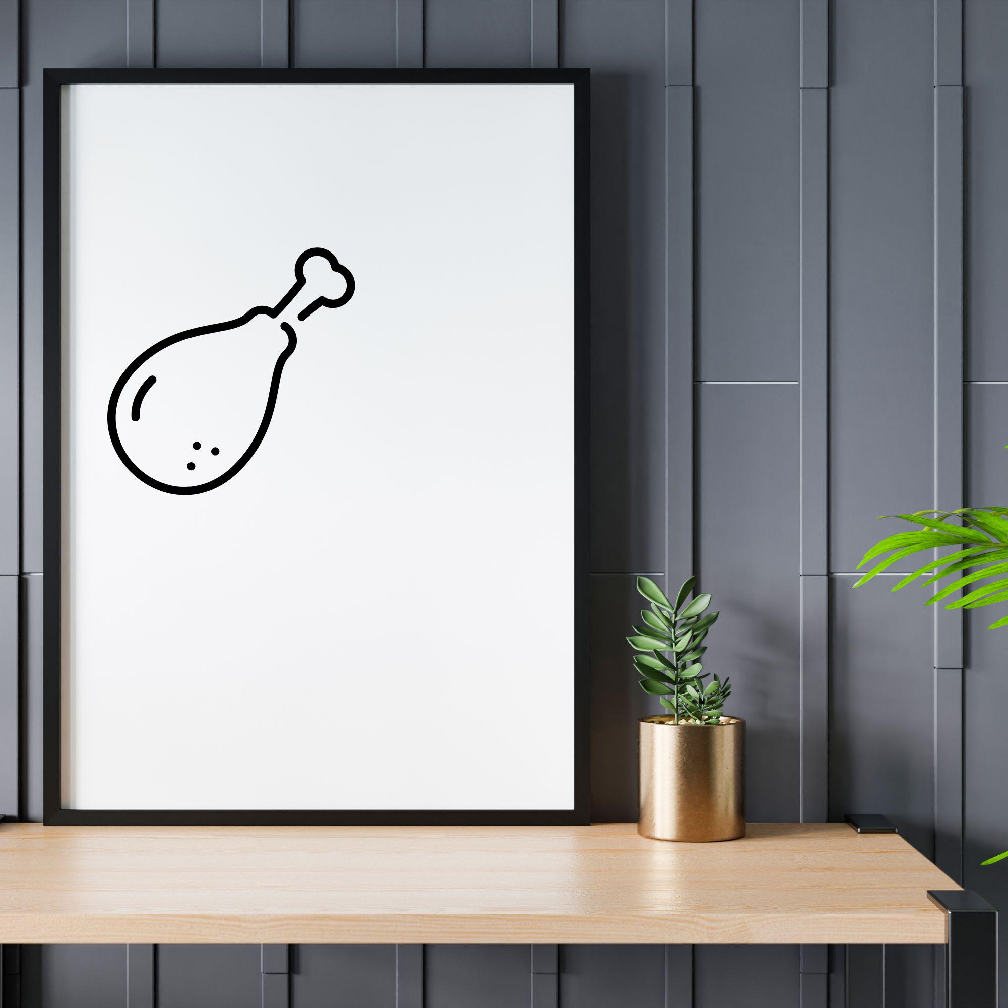 Chicken Leg Svg\ Chicken Svg\ Leg Svg\ Cut Svg Files\ Cutting Files for ...