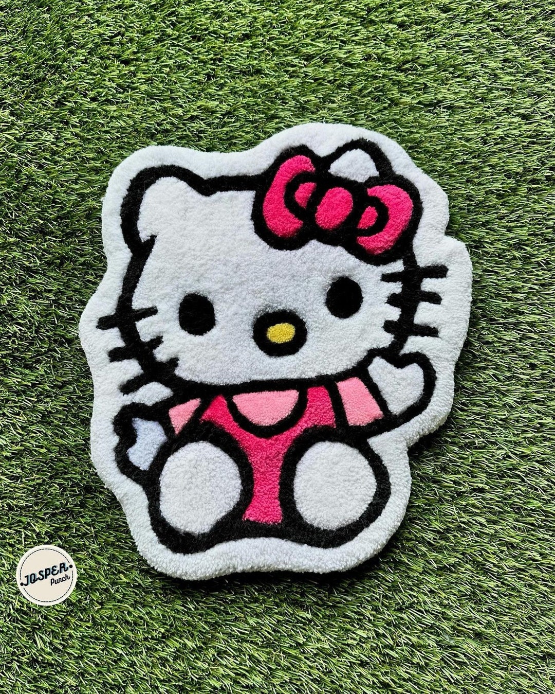 Hello Kitty Rug - Etsy