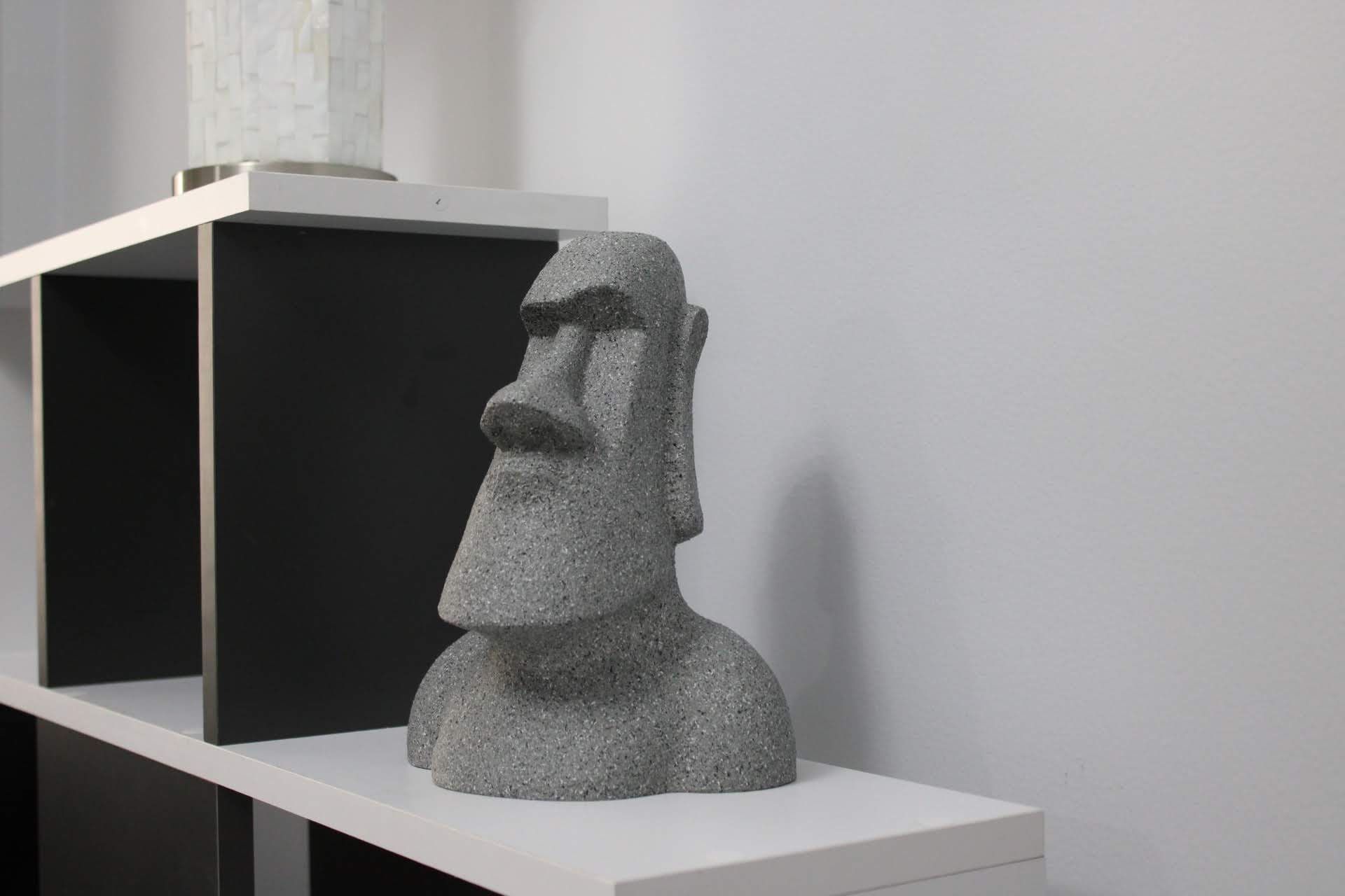Moai Statue of Esteemed Gentleman | Unique Decorative Art for Home ...