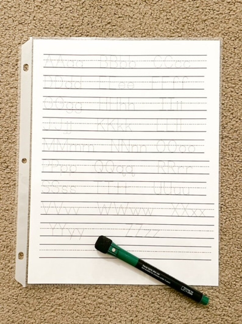 4 Kinder Prep Handwriting Pages. Custom Name Page, Handwriting Practice ...