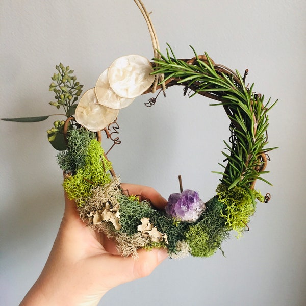 Moss Wreath - Etsy