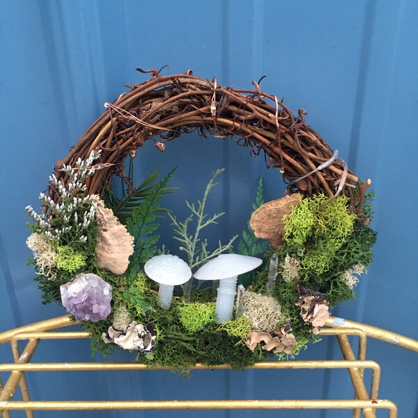 Moss Wreath - Etsy