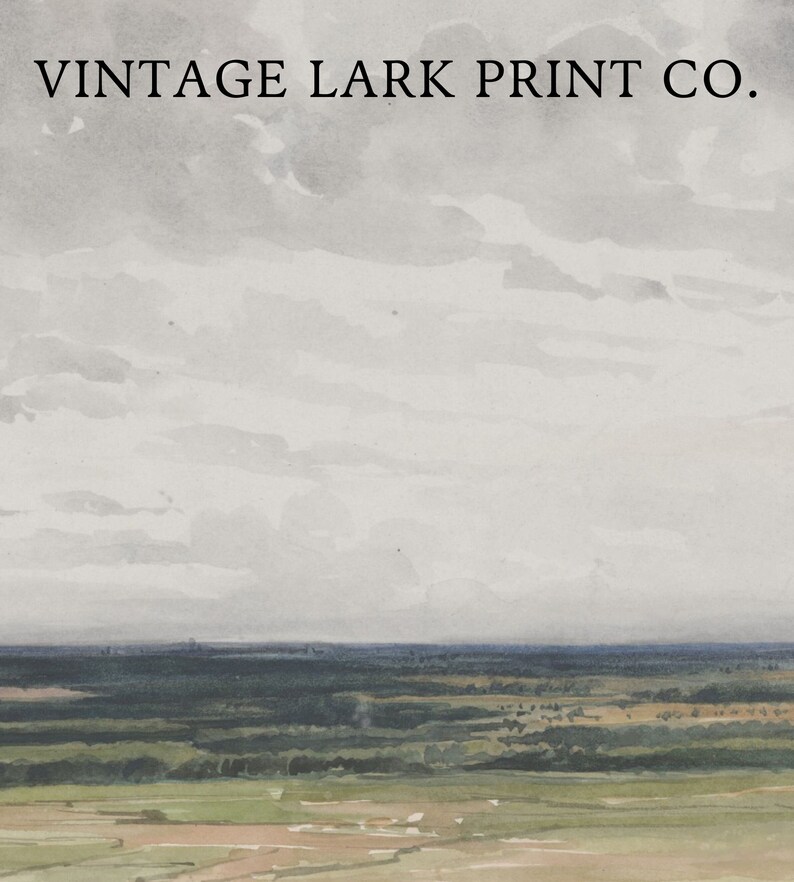 Printable Vintage French Country Landscape Wall Art Above Bed Print ...