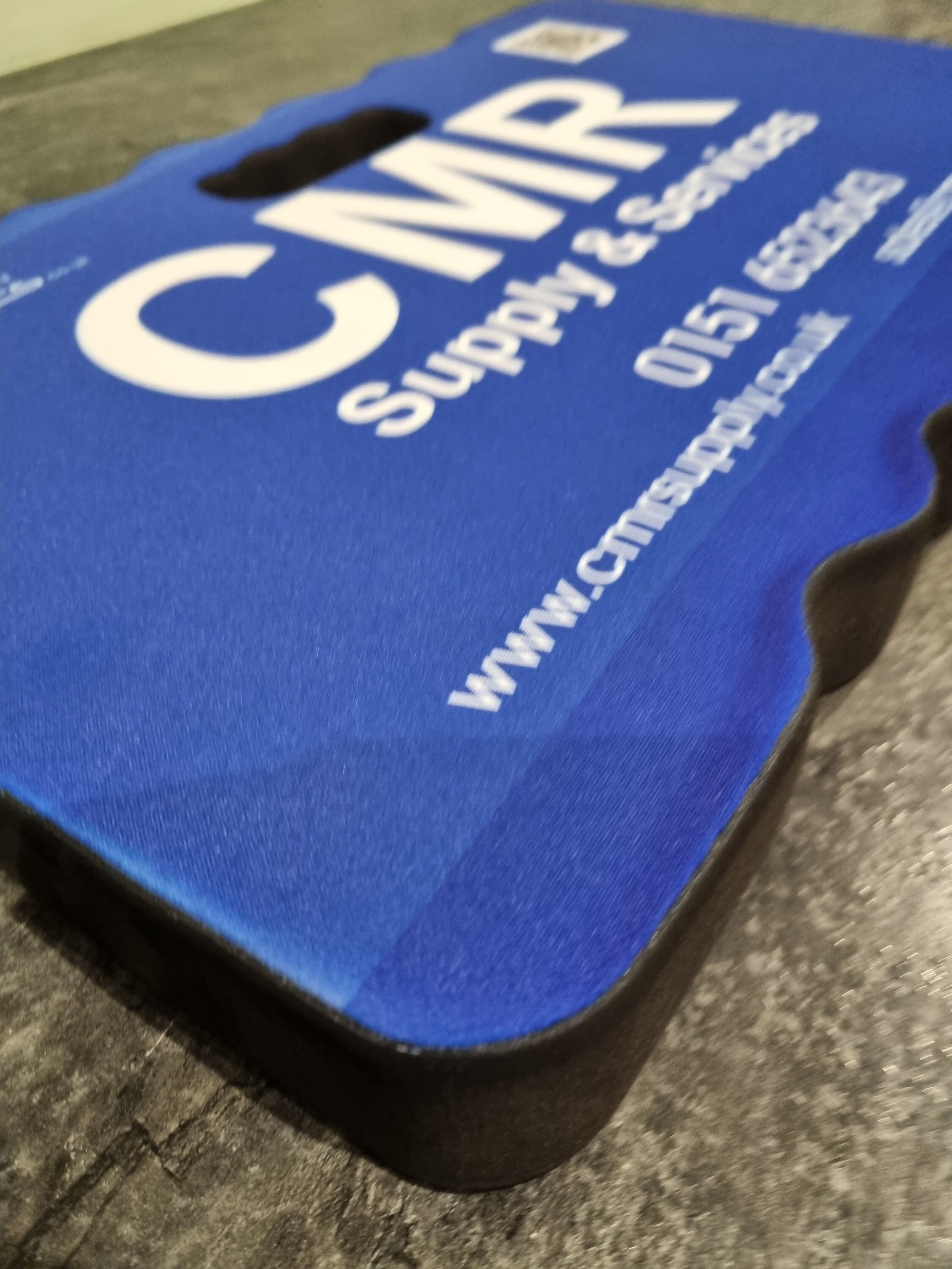 Personalised Kneeling Pad - Choice of Size for Electrician, Plumber Gas ...