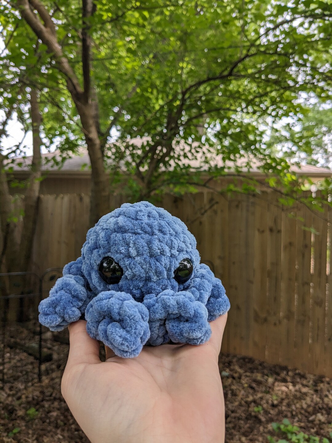 Octopus Desk Buddy Squishy Blue Octopus Plush Octopus Stress Toy - Etsy