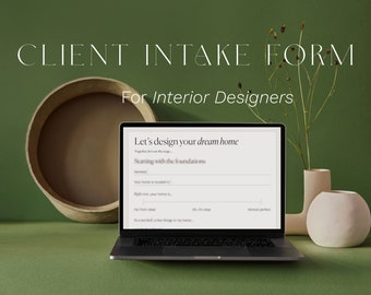 Interior Design Intake Questionnaire for Clients - Etsy