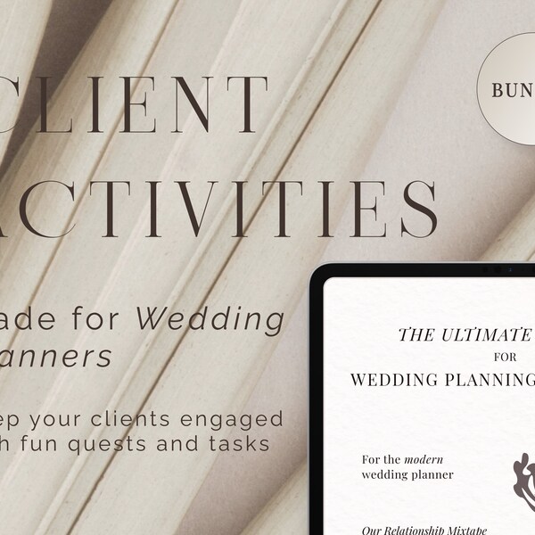 Wedding Planner Client Onboarding - Etsy
