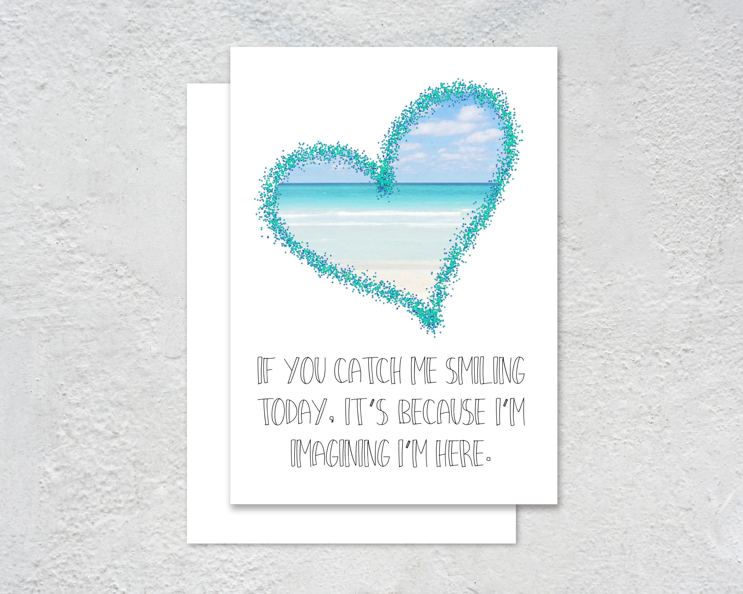 A Printable Greeting Card for Someone Going on Vacation, a Card for ...