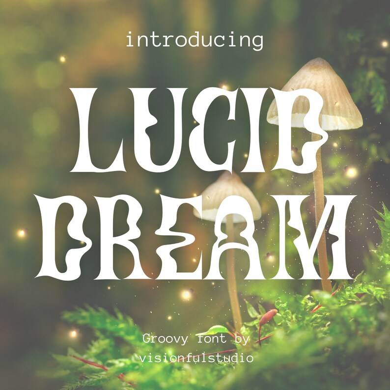 Groovy Font Bundle, Retro Font, Cricut Fonts, Bubbly Font, Hippie Fonts, Sublimation Font ...