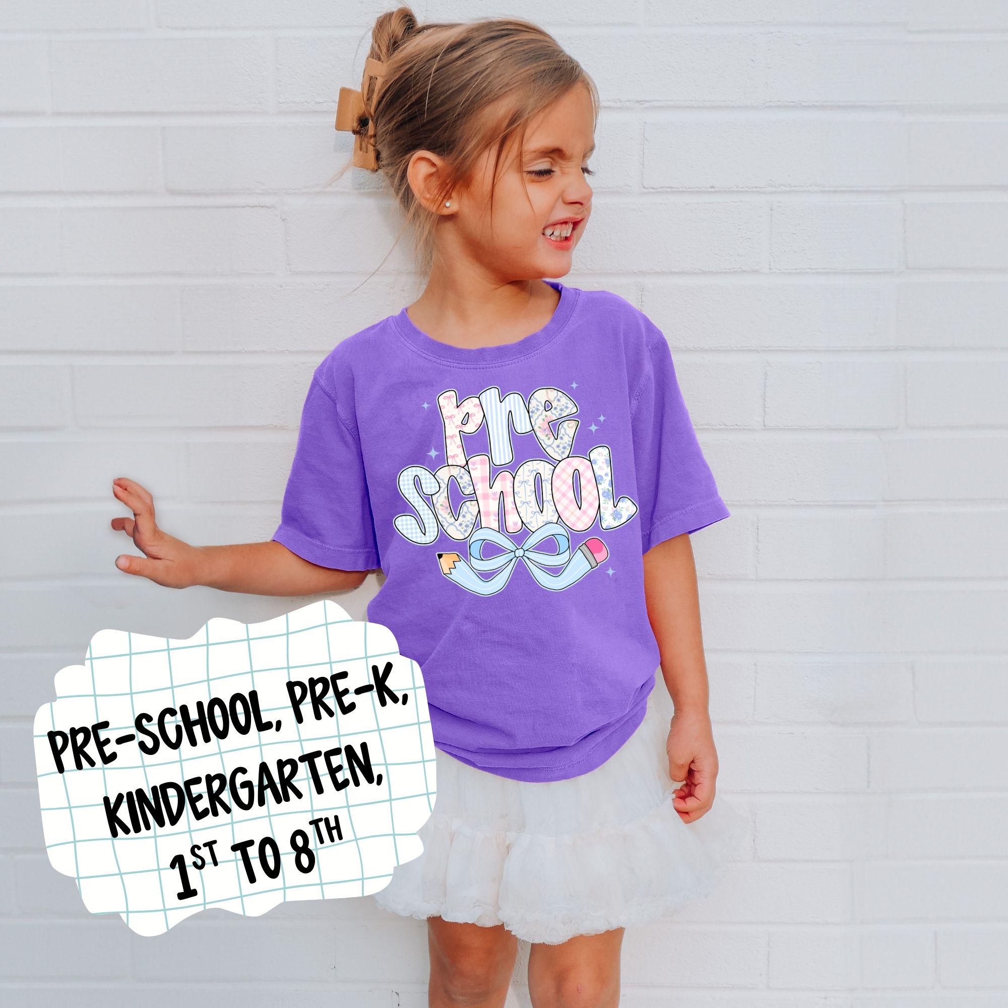 Preppy Back to School PNG Bundle Coquette Pencil Bow Grades ...