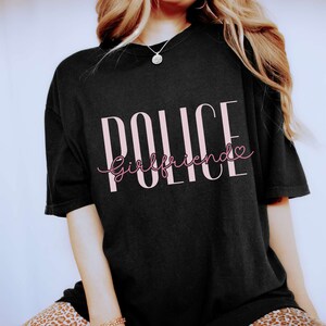 Police Wife PNG Girly Coquette Cop Wifey Girlfriend Pink Heart Cursive ...