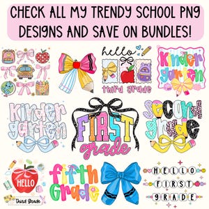 School Occupation PNG Bundle Back to School Teacher Sped Para Counselor ...
